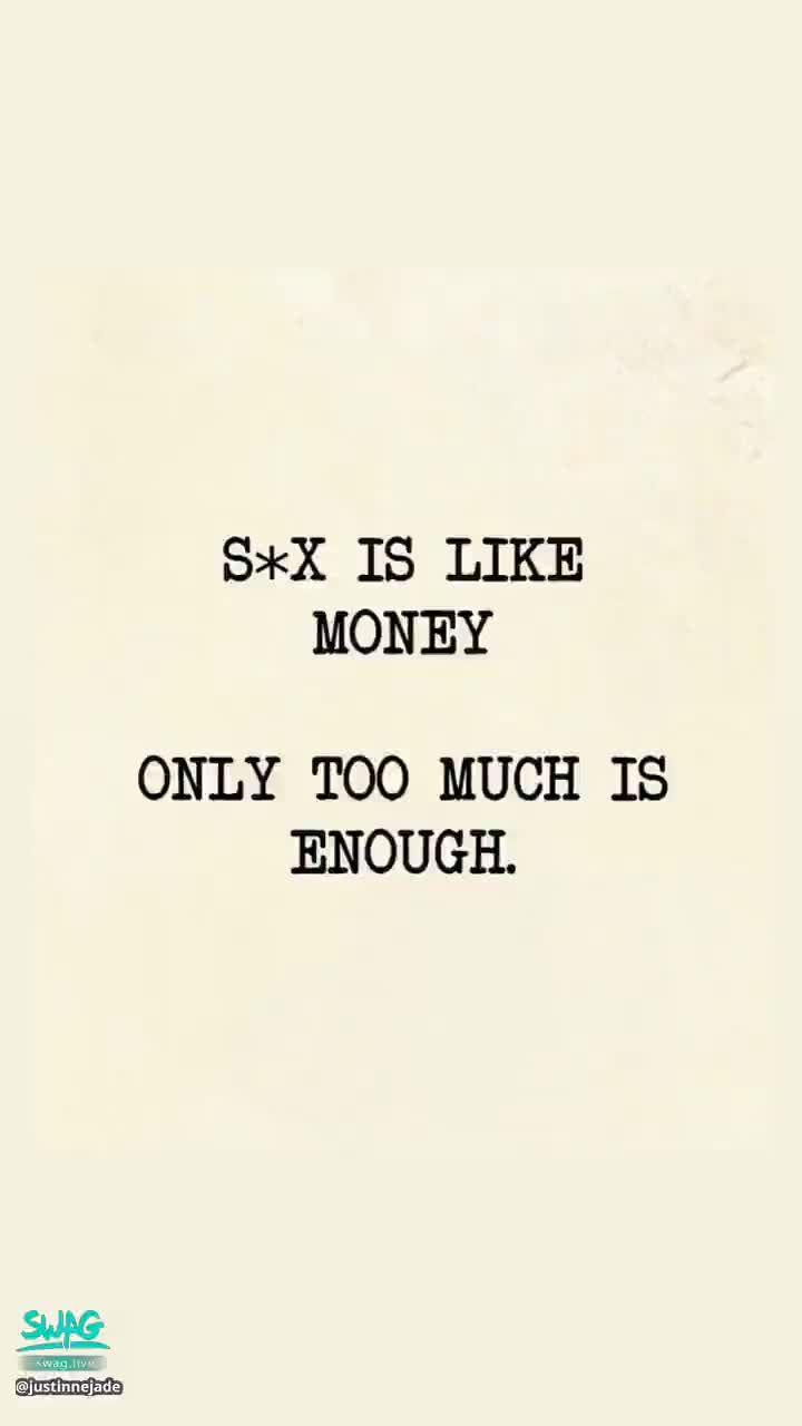 too much….too much…. | SWAG