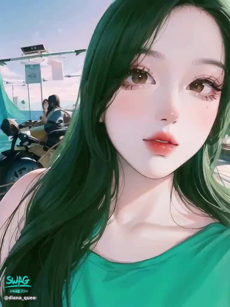 Ai版安娜 ️出門玩心情好好🥰想看真實的我私訊都看得到喔😉😉 Swag